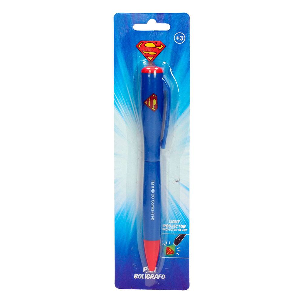 Superman Ball Pen with Light Logo – NERD ZONE Milano