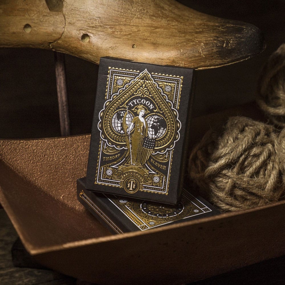 PRE ORDINE - Tycoon Playing Cards Black – NERD ZONE Milano