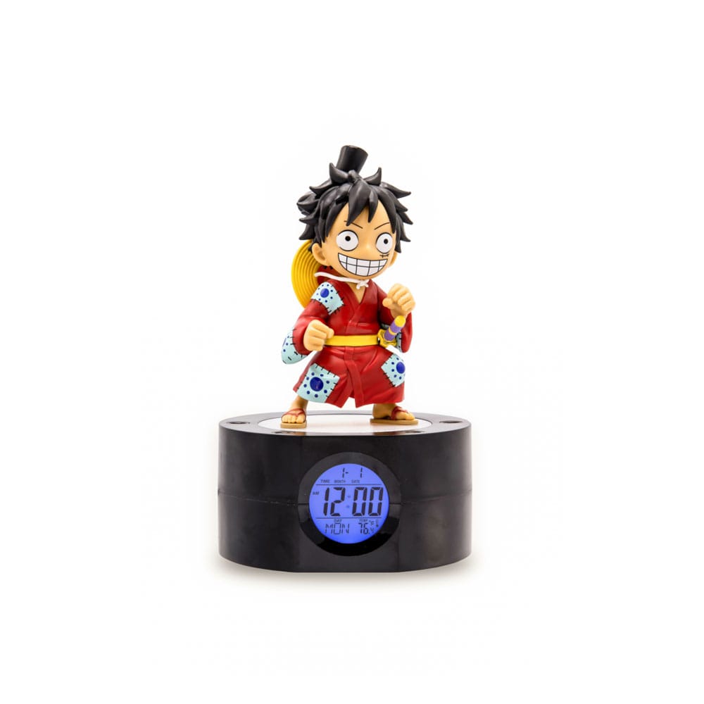 One Piece Alarm Clock with Light Ruffy 18 cm – NERD ZONE Milano