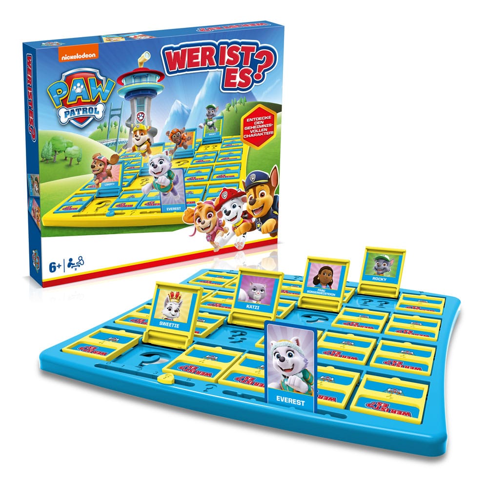 PAW Patrol Board Game Guess Who *German Version* – NERD ZONE Milano