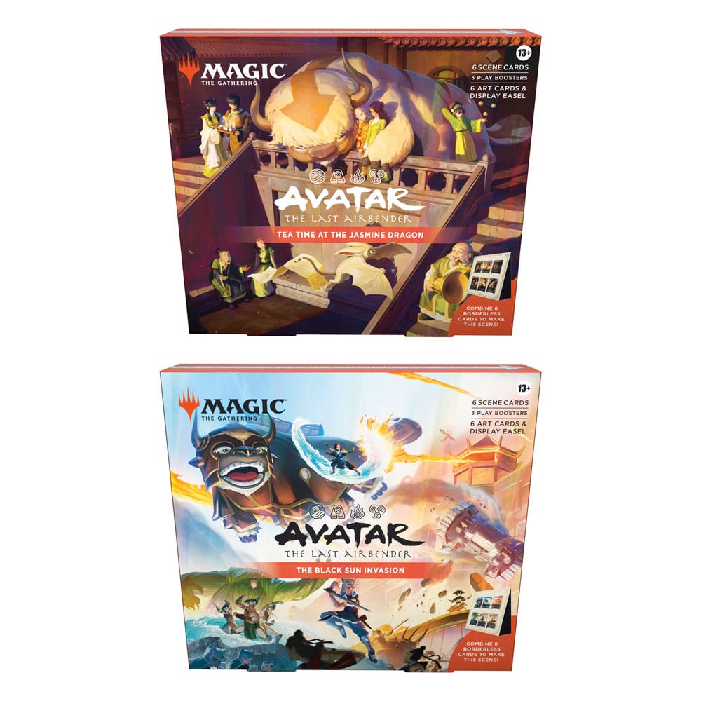 Magic the Gathering Avatar: The Last Airbender Scene Box Display (4) e ...